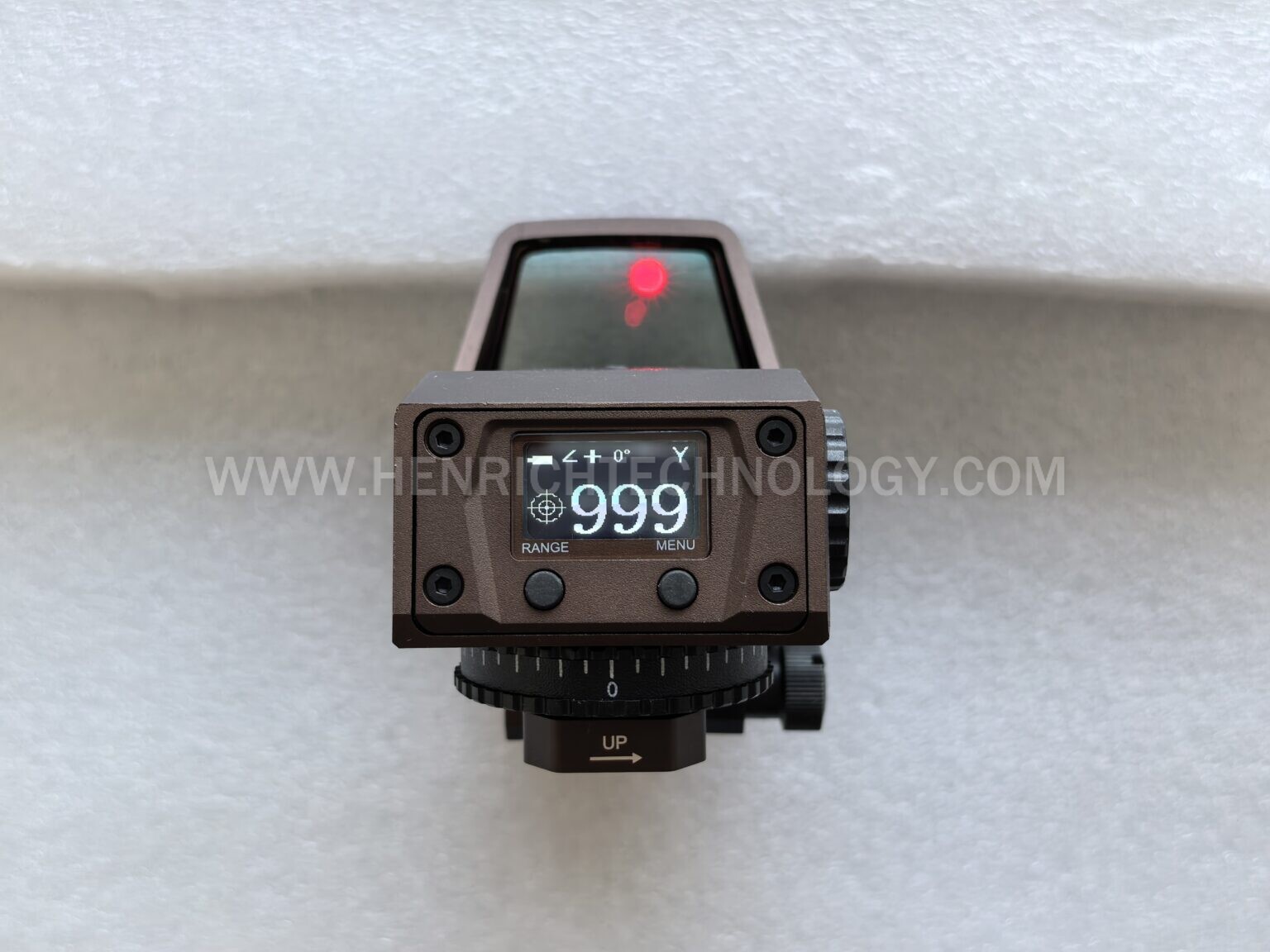 A Smart Red Dot Sight Featuring 900-yard ranging capability | Henrich ...